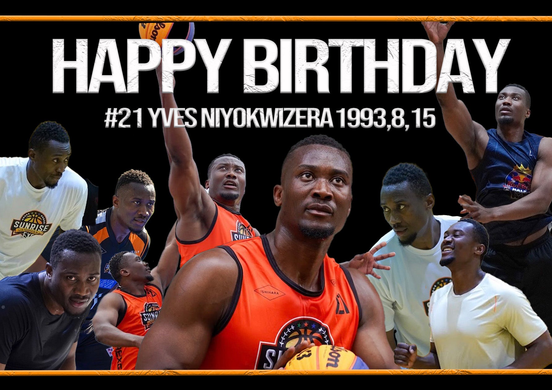 HAPPY BIRTHDAY Yves Niyokwizera選手 – UENOHARA SUNRISE